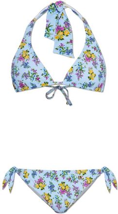 Dolce & Gabbana Femme, Maillots de bain, Bleu, Taille: 42 FR Swimwear