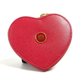 Loewe Portefeuille en cuir Pre-owned - Femme - Pre-owned - Rouge - Taille: ONE Size