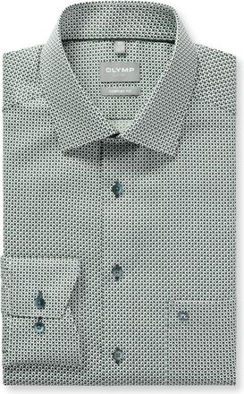 Olymp Luxor, Comfort Fit, Baumwollhemd mit Print in