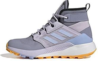 adidas Homme Terrex Trailmaker Mid GTX Bottine, Sildaw/Bludaw/Silvio, 35 2/3 EU