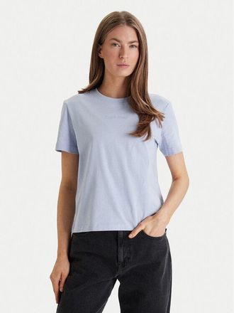 Calvin Klein T-Shirt LV044C905G Blau Regular Fit