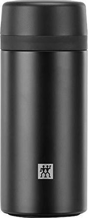 Zwilling Infuseur à thé et à fruits, Double Paroi Isolante, 420 ml, Hauteur : 17,2 cm, Noir, série Thermo