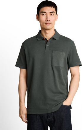 Tom Tailor Poloshirt TOM TAILOR, Herren, Gr. XXL, gr&uuml;n (schwarzest olive), Piqu&eacute;, Obermaterial: 60% Baumwolle, 40% Polyester, unifarben, regular fit h&uuml;ftbedecken