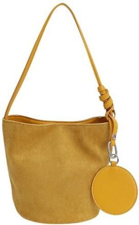 Generic Sac &agrave; bandouli&egrave;re tendance pour femme avec poign&eacute;e - Grande capacit&eacute; - Pour le quotidien et les voyages, jaune, Mittelgro&szlig;e