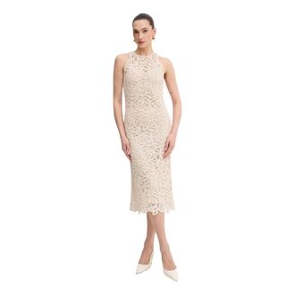 Patrizia Pepe Midikleid - - Dresses - Damen - Beige - M