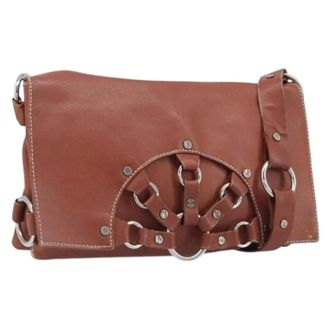 Celine Sac bandouli&egrave;re vintage doccasion - Femme - Pre-owned - Brun - Taille: ONE Size