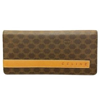 Celine Portefeuille long Macadam Pre-owned - Femme - Pre-owned - Brun - Taille: ONE Size