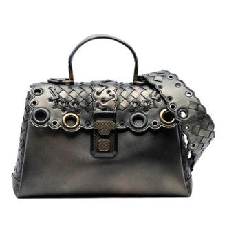 Bottega Veneta Pre-owned Piazza Satchel - - Pre-owned - Damen - Braun - ONE SIZE