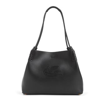 Etro Schwarze Libra Schultertasche - - Bags - Damen - Schwarzk - ONE SIZE