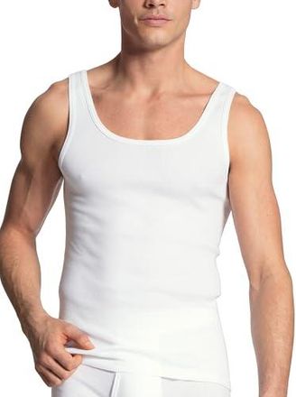 CALIDA Cotton 1:1 Maillot de Corps Homme, en Coton particulièrement Doux et agréable à la Peau, Fines côtes