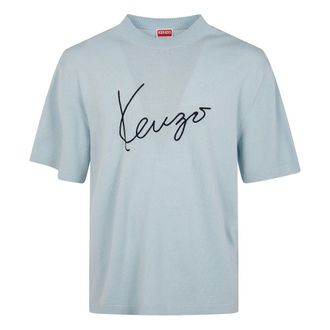 Kenzo Homme, Tops, Bleu, Taille: XL T-Chemises