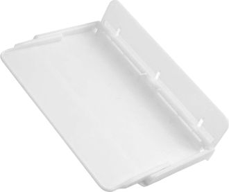 Angoily Klappbares Nachttischregal Organizer aus Robustem Material Wei&szlig; Platzsparend f&uuml;r Schlafzimmer und Wohnheim Nachttisch Organizer mit Gro&szlig;er Kapazit&auml;t