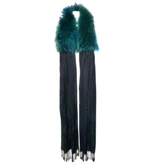 Dolce & Gabbana Fur Scarf NEW Size L