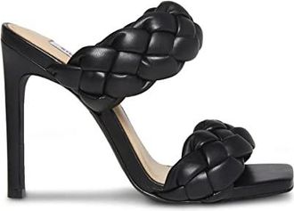 Steve Madden Sandales &agrave; talons Kenley pour femme, Noir, 36 EU
