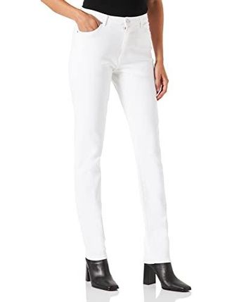 Only CARMAKOMA Jean Carlaola HW Slim JNS AZG270 DNMNOOS pour Femme Blanc Taille 48/32