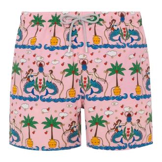 MC2 Saint Barth Elegante Moderne Shorts Gustavia - - Swimwear - Herren - Rosa - XL