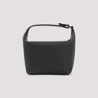 Valextra Clutches - Structured Black Calf Leather Mochi Pouch Bag - Gr. unisize - in Schwarz - f&uuml;r Damen
