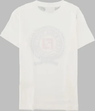 Fendi Logo-Printed Cotton T-Shirt - White