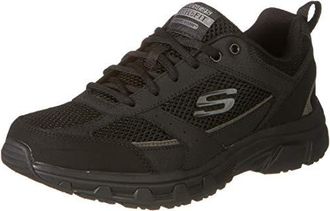 Skechers Oak Canyon-Verketta 51898-BBK, Mens Sneakers,Sports Shoes, Black, 42,5 EU