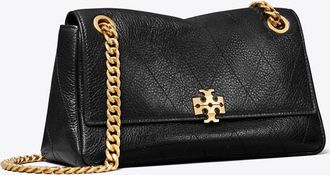 Tory Burch Damen Kleine gesteppte Charlie Schultertasche