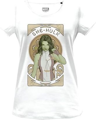 MARVEL Damen Womarcots023 T-Shirt, Hellrosa, X-Large