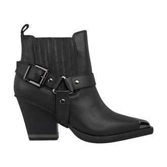 Alma En Pena Kn&ouml;chelstiefel Schnalle Absatz - - Shoes - Damen - Schwarzk - 38 EU