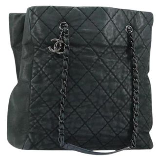 Chanel Pre-owned Vintage Tote Bag - - Pre-owned - Damen - Gr&uuml;n - ONE SIZE