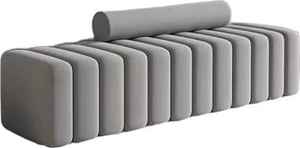 Generic Schuhbank mit Sitzfläche Polsterung Aus Samtstoff Schuhregal mit Sitzfläche Tragkraft Bis Zu 200 Kilogramm Schuhschrank für Flur, Wohn und Schlafzimme