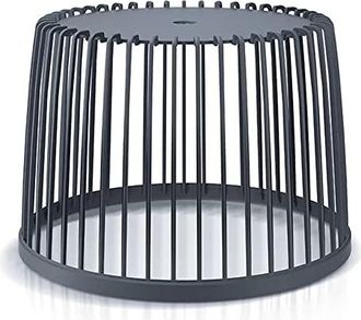 Prosperplast Gartenkorbst&uuml;tze - dekorativer Beistelltisch CLUBO 100L., Abmessungen (mm) 590x590x455, Farbe Anthrazit