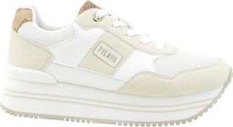 Alviero Martini 1A Classe Femme, Chaussures, Beige, Taille: 37 EU Baskets Plateforme