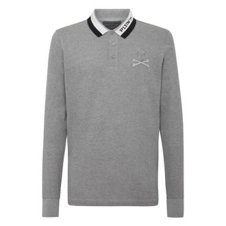 Philipp Plein Polo Shirt - - Tops - Herren - Grau - 3XL