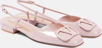 Valentino Garavani Ballerines VLogo Signature en cuir