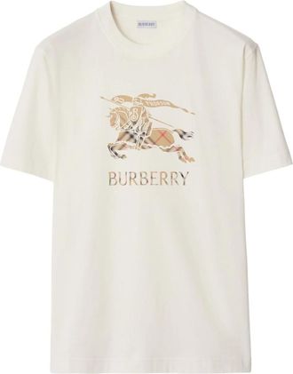 Burberry Logo Cotton T-shirt