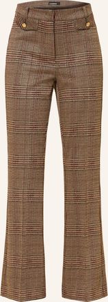 Cambio Cambio Bootcut-Hose Fleur Cropped braun