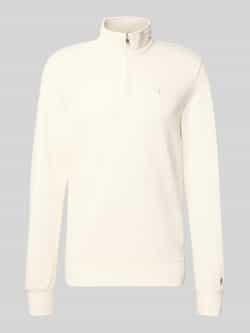 Champion Sweatshirt mit Stehkragen und Rei&szlig;verschluss