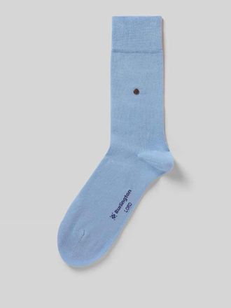 Burlington Socken mit Burlington-Niete