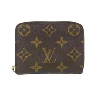 Louis Vuitton unisex, Pre-owned, Brun, Taille: ONE Size Portefeuille en toile Pre-owned