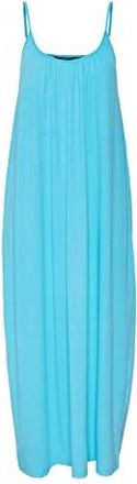 Vero Moda Vmluna Singlet Robe Noos, Bachelor Button, L Femme