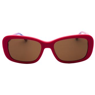 Moschino Love Moschino - Sonnenbrille Mit Fuchsiafarbenem Rahmen Und Braunen Gl&auml;sern