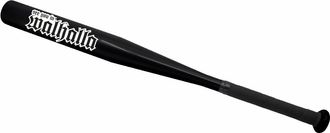 Spass Kostet Baseballschl&auml;ger Sportger&auml;t See You in Walhalla schwarz Aluminium 65 cm