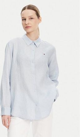 Tommy Hilfiger Hemd WW0WW44679 Himmelblau Regular Fit