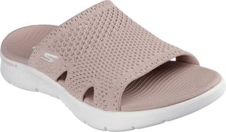 Skechers GO WALK FLEX SANDAL ELATION, Damen Schiebe-Sandalen, Pink