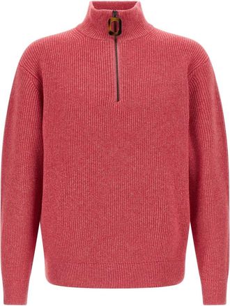 J.W.Anderson Homme, Pulls, Rose, Taille: M Pull &agrave; Demi-Zip