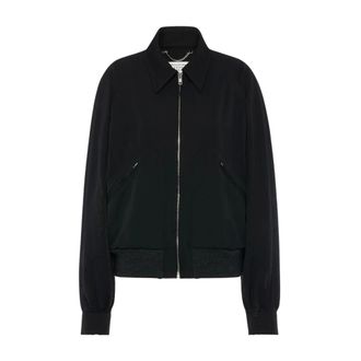 Maison Margiela Caban en laine - Femme - Vestes - Noir - Taille: 36 FR