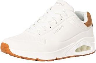 Skechers Baskets UNO-Suited on Air pour Homme, Blanc, 47.5 EU