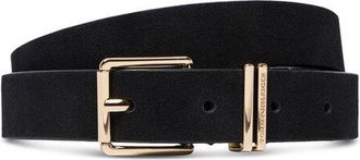 Tommy Hilfiger G&uuml;rtel Th Square 2.5 Nb AW0AW19143 Schwarz