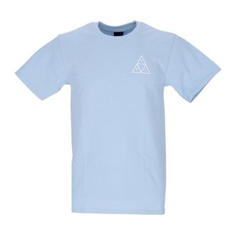 HUF Tee-shirt Bleu Triangle Manches Courtes - Homme - Tops - Bleu - Taille: XL