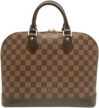 Louis Vuitton Sac &agrave; main Pre-owned en toile Damier - Femme - Pre-owned - Brun - Taille: ONE Size