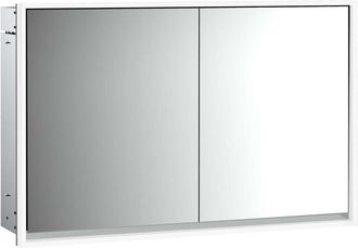 Emco Loft Lichtspiegelschrank, 1200mm, 2 T&uuml;ren, Unterputzmodell, - Emco