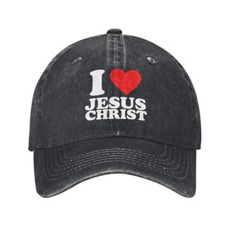 Generic Jaime J&eacute;sus-Christ Homme Femme Casquette De Baseball R&eacute;glable Hip-Hop Cap Anti UV Trucker Caps pour Sport Randonn&eacute;e Tennis
